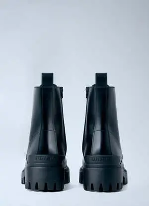 Balenciaga Combat Strike Boots - Black