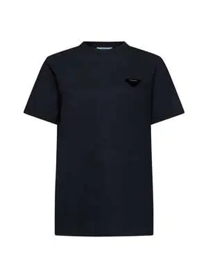 Prada Logo Cotton T-shirt - Multicolor