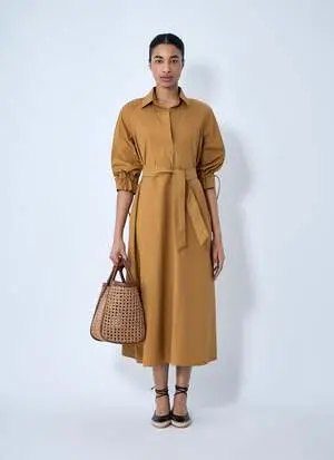 Max Mara Belted Shirt Dress