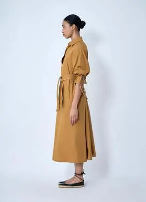 Max Mara Belted Shirt Dress