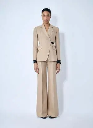 Max Mara Textured Blazer - Cream