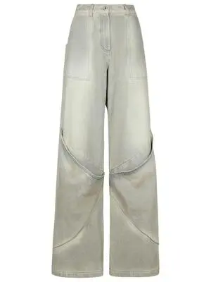 Attico Belted Jeans For Women