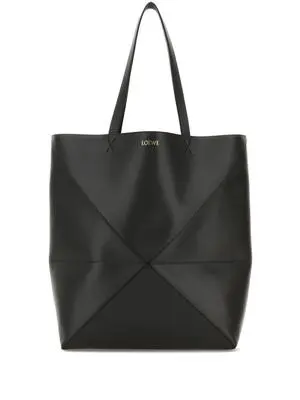 Loewe Puzzle Fold Xl Leather Tote - Multicolor