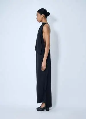 Sportmax Sleeveless Draped Maxi Dress