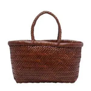 Dragon Diffusion Mini Flat Gora Handbag - Brown