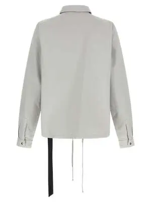 Rick Owens Cotton Jacket - Cream