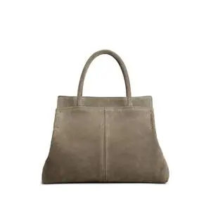 TOD'S Suede Bucket Bags - Gray