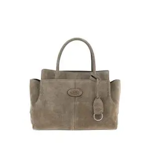 TOD'S Suede Bucket Bags - Gray
