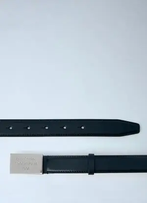 Acne Studios Engraved Logo Leather Belt
