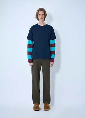 Dries Van Noten Contras Sleeves T-shirt