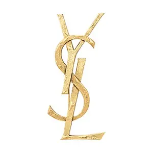 Saint Laurent Cassandre Brooch - Gold
