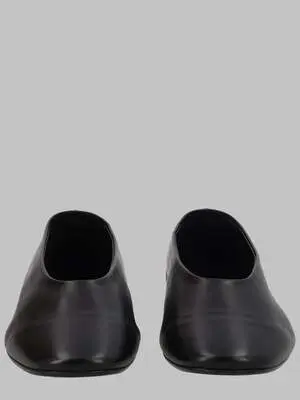 AeydĒ Dancer Kirsten Nappa Leather Flats - Black