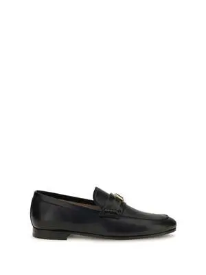 Valentino Garavani Vlogo Signature Nappa Loafers - Black