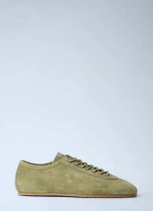 Dries Van Noten Suede Low-top Trainers - Green