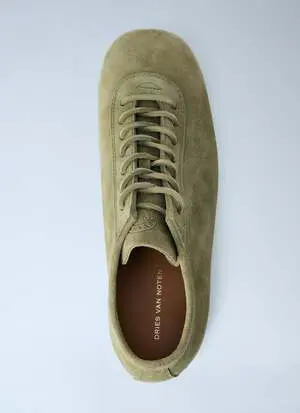 Dries Van Noten Suede Low-top Trainers