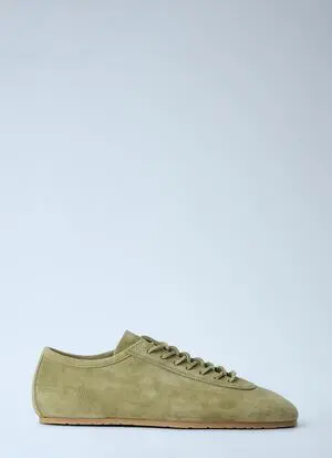 Dries Van Noten Suede Low-top Trainers - Green