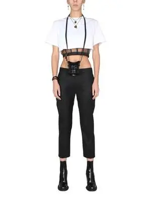 Alexander McQueen Cropped Trousers