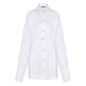 Balmain Poplin Day Dress