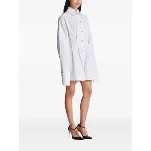 Balmain Poplin Day Dress