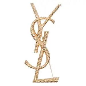 Saint Laurent Cassandre Brooch - Gold
