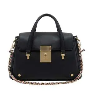 Thom Browne Small Bolton Handbag - Black