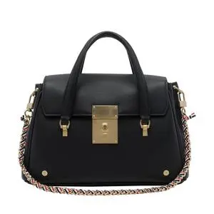 Thom Browne Small Bolton Handbag - Black