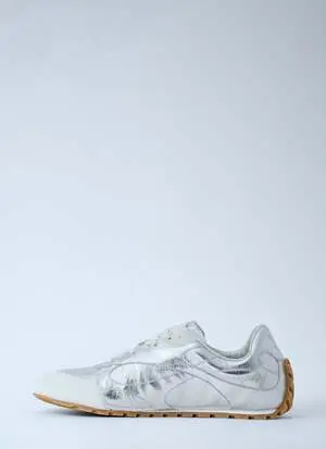 Bottega Veneta Orbit Flash Sneakers - Silver