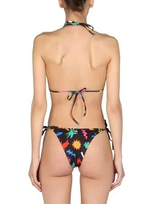 Moschino All-over Print Bikini Briefs