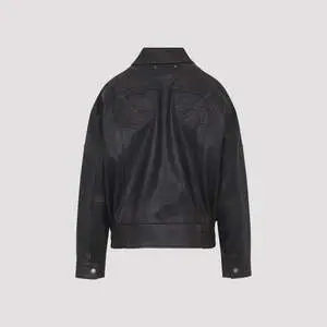 GOLDEN GOOSE Flower Embroidery Jacket