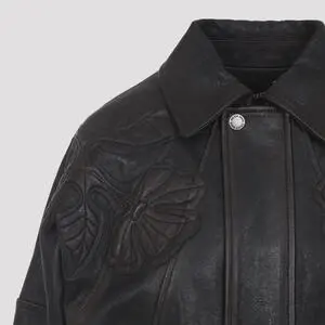 GOLDEN GOOSE Flower Embroidery Jacket