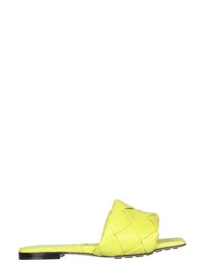 Bottega Veneta Lido Sandals - Green