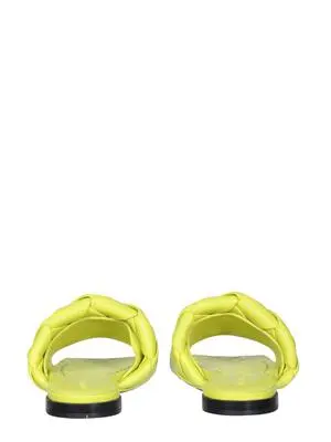 Bottega Veneta Lido Sandals - Green