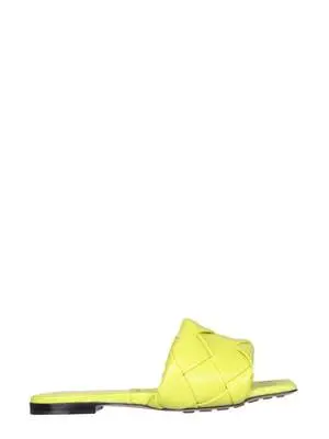 Bottega Veneta Lido Sandals - Green