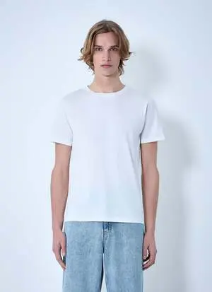 RIER Cotton Jersey T-shirt - White