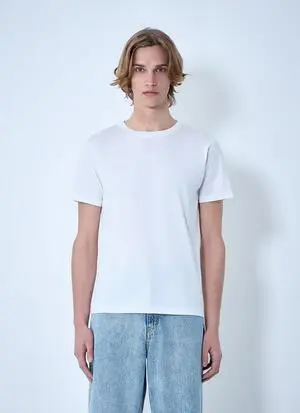 RIER Cotton Jersey T-shirt - White