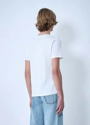 RIER Cotton Jersey T-shirt - White
