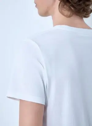 RIER Cotton Jersey T-shirt - White