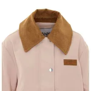 GANNI Jacket In Twill