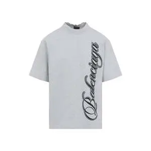 Balenciaga Medium Fit T-shirt - Gray