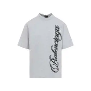 Balenciaga Medium Fit T-shirt - Gray