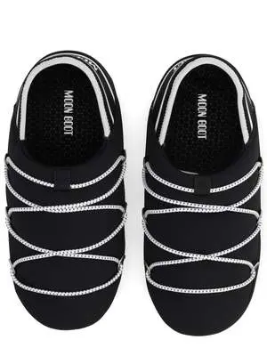 Moon Boot Slipper Icon - Black