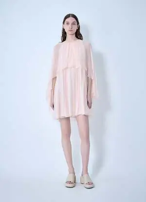 Chloé Silk Thin-strap Long Dress