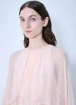 Chloé Silk Thin-strap Long Dress