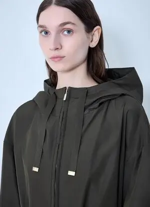 Max Mara Belted Hooded Coat