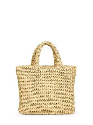 Prada Borse Natural Small Tote Bag