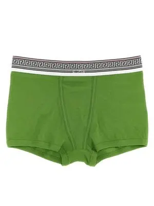 Versace Greca' Briefs - Green