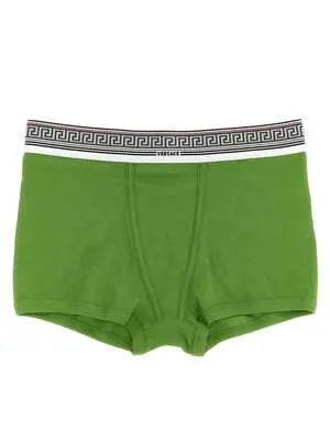 Versace Greca' Briefs - Green