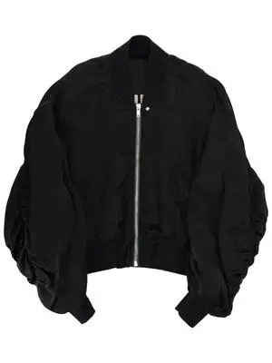 Rick Owens Bucket Flight Bomber Jacket - Black