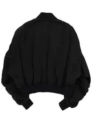 Rick Owens Bucket Flight Bomber Jacket - Black
