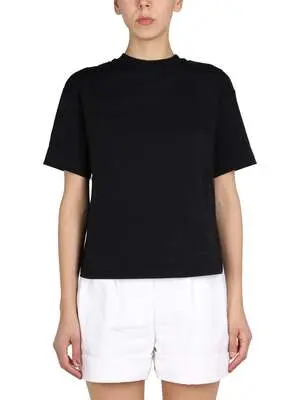 Alexander McQueen Circle Crewneck T-shirt - Black